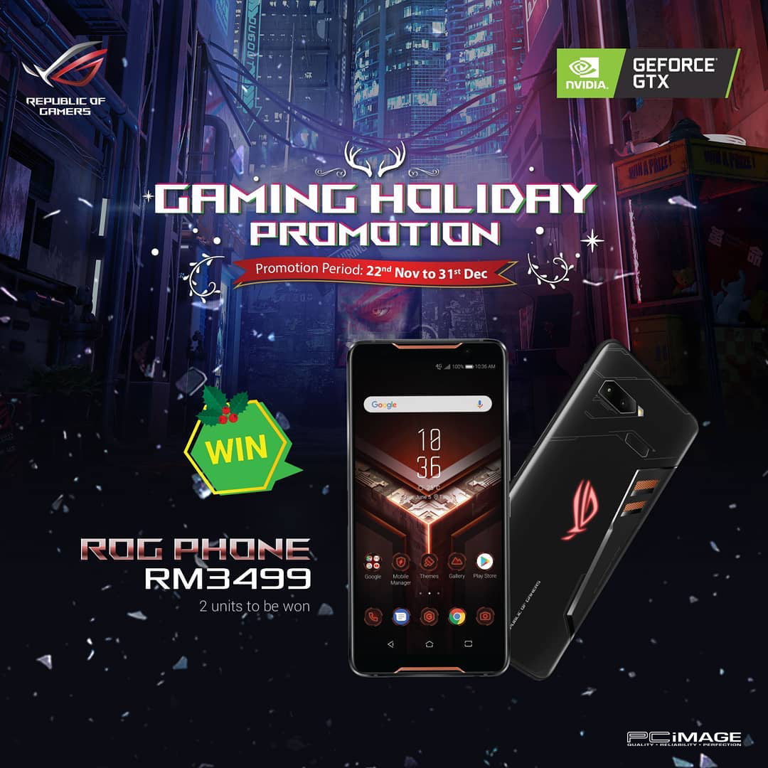 [BUY & WIN] ASUS ROG GAMING HOLIDAY PROMO (22 Nov - 31 Dec 2018) - PC Image